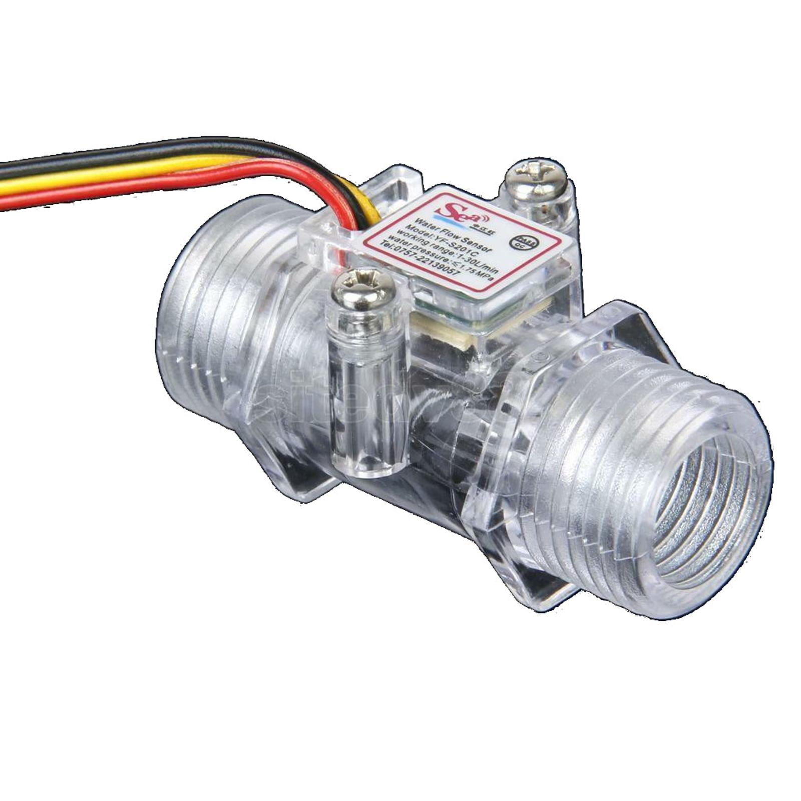 NATEFEMIN Water Flow Controller Sensor for Flow Metering Systems, DC 4 ...