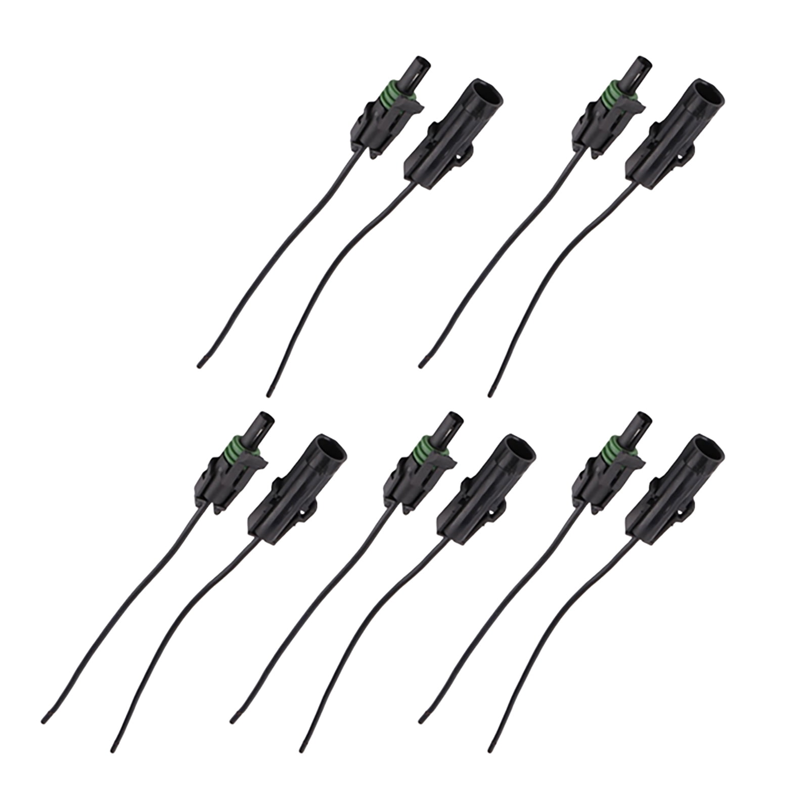 NATEFEMIN Weather Pack Connector 1 Socket Kit 5 Pairs Reliable ...