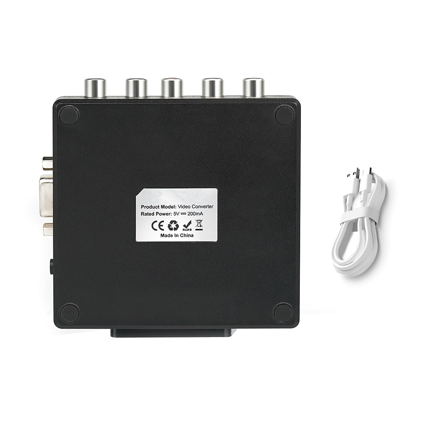 NATEFEMIN YPbPr Component Video Converter from RGBS SCART VGA Adapts ...