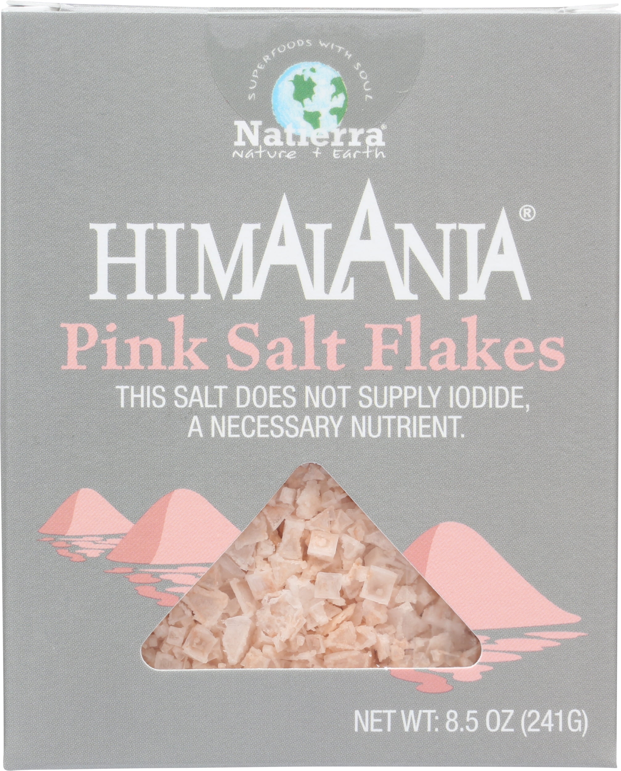 NATIERRA HIMALANIA PINK SALT FLAKES BOX Pack of 6 - Walmart.com