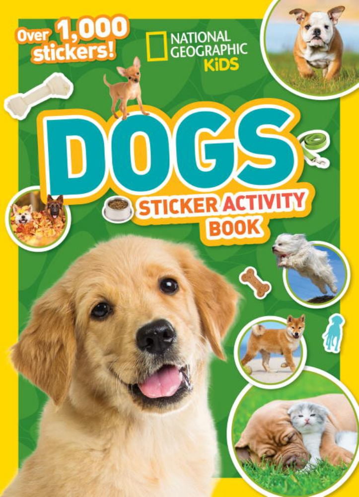 NATIONAL GEOGRAPHIC KIDS : National Geographic Kids Dogs Sticker ...