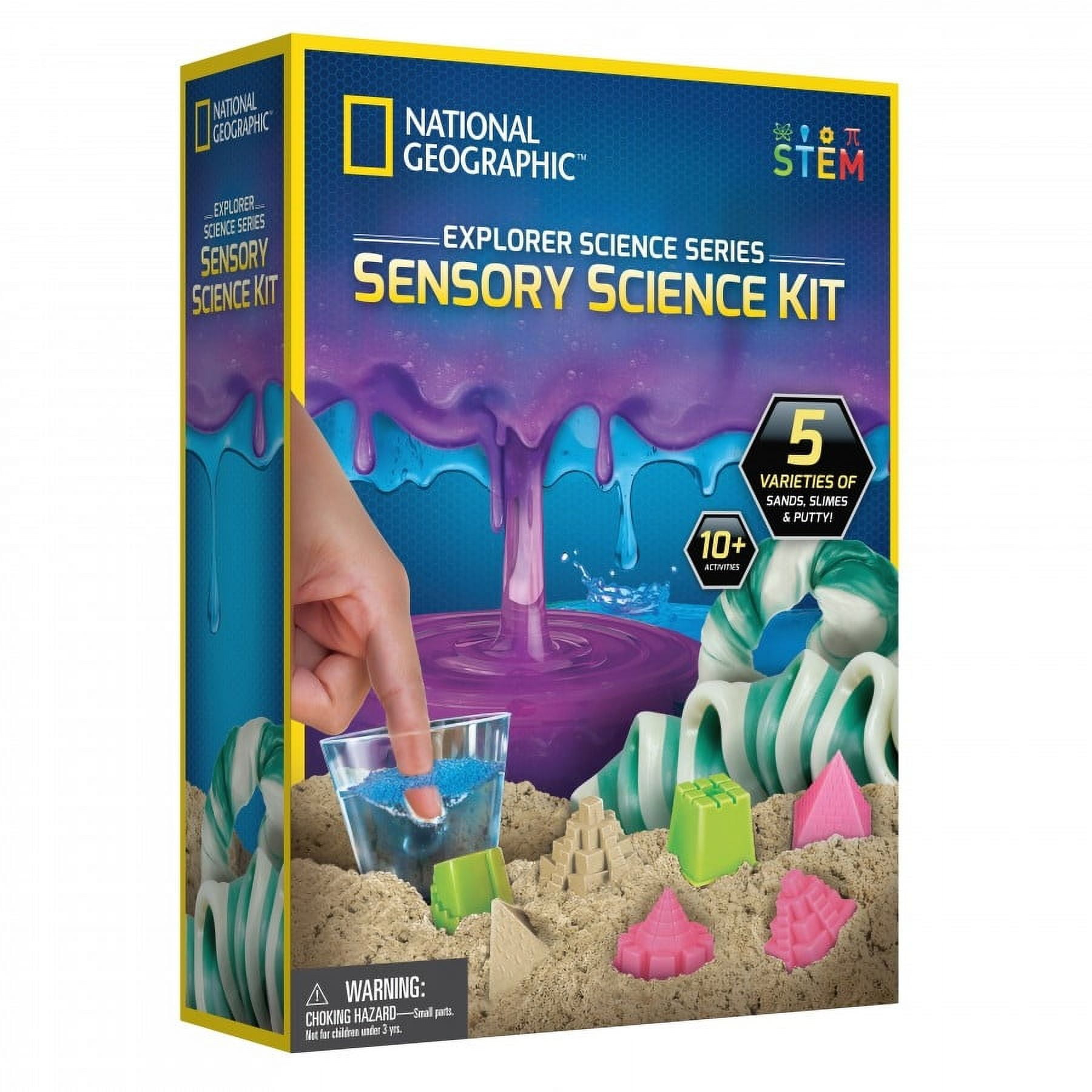 NATIONAL GEOGRAPHIC Science Explorations Sensory Science Kit - Walmart.com