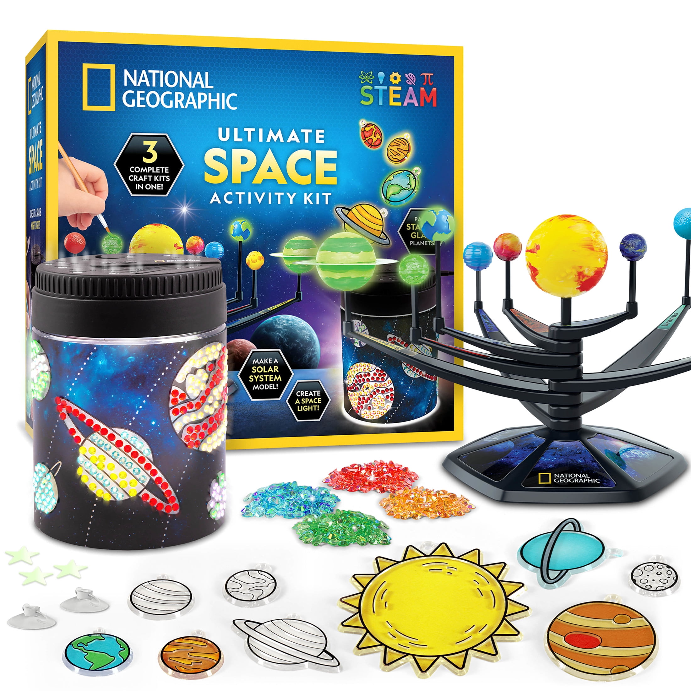 NATIONAL GEOGRAPHIC Ultimate Space Activity Kit – Diamond Painting ...