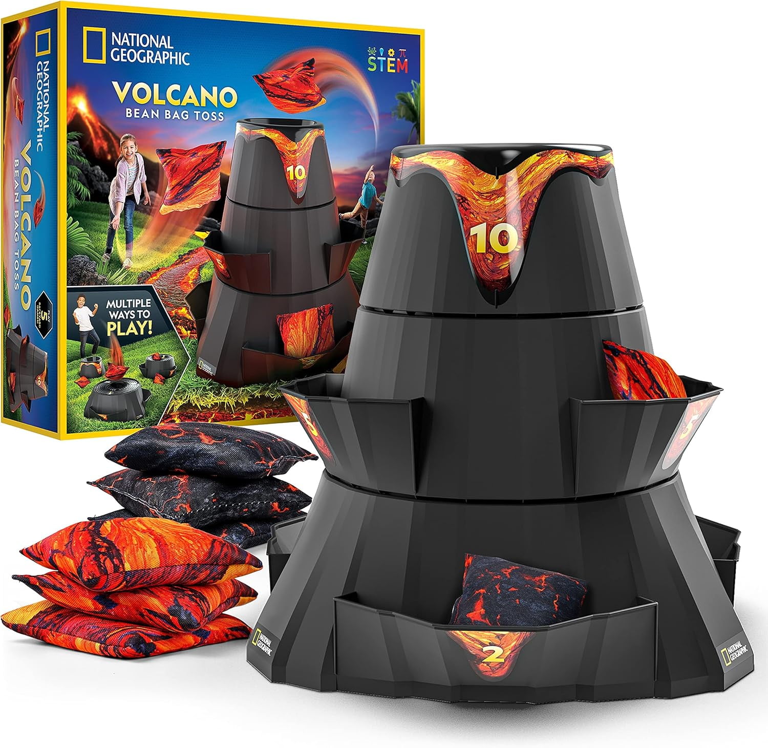 National Geographic Volcano Bean Bag Toss Gamer - Walmart.com