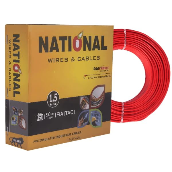 NATIONAL NO11 Gauge 15mm Wire CCA Copper Electrical Wire Stranded PVC ...