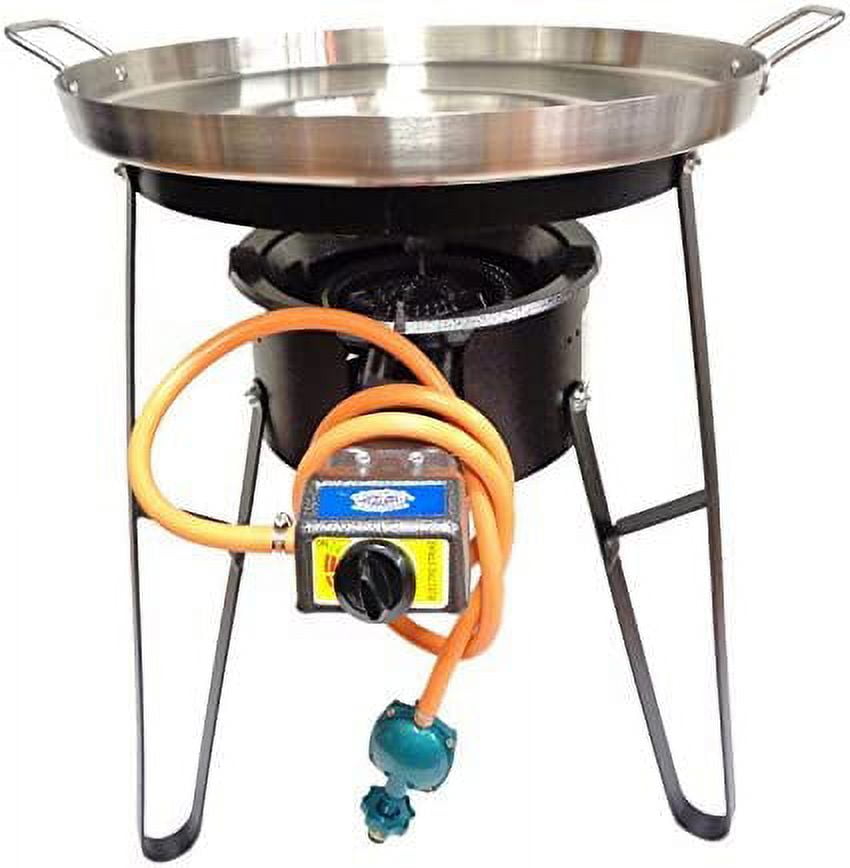 NATIONAL STANDARD Comal Stainless Steel 22" Set with High Pressure ...