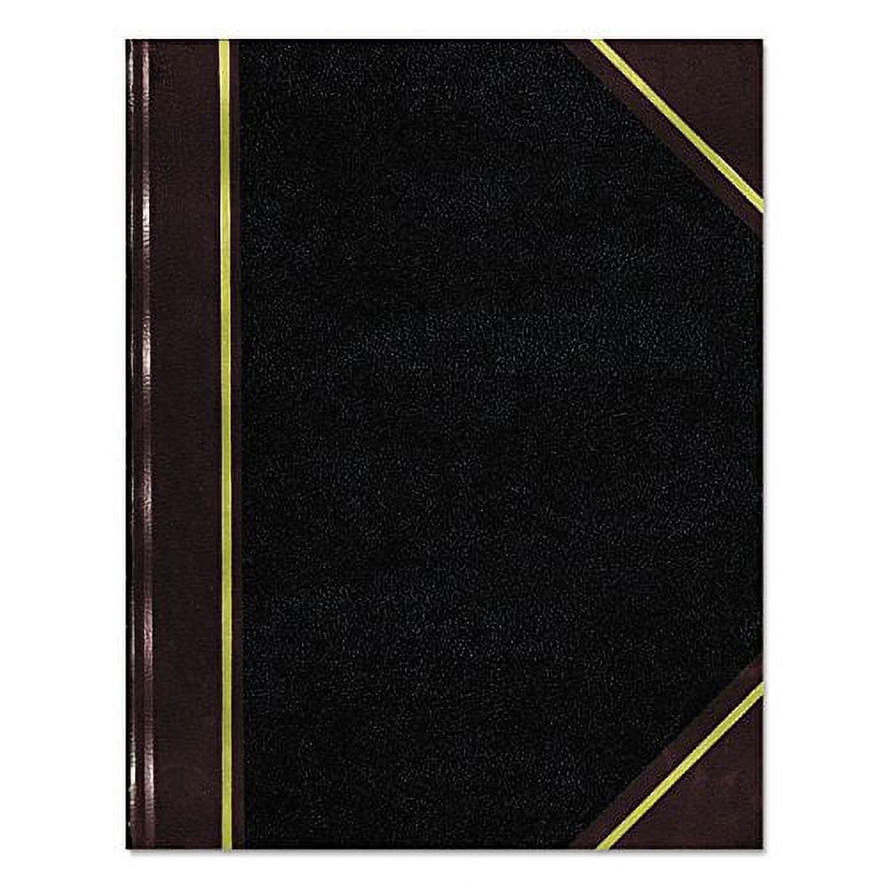 NATIONAL Texhide Series Record Book, Black, 14.25" x 8.75", 300 Pages ...