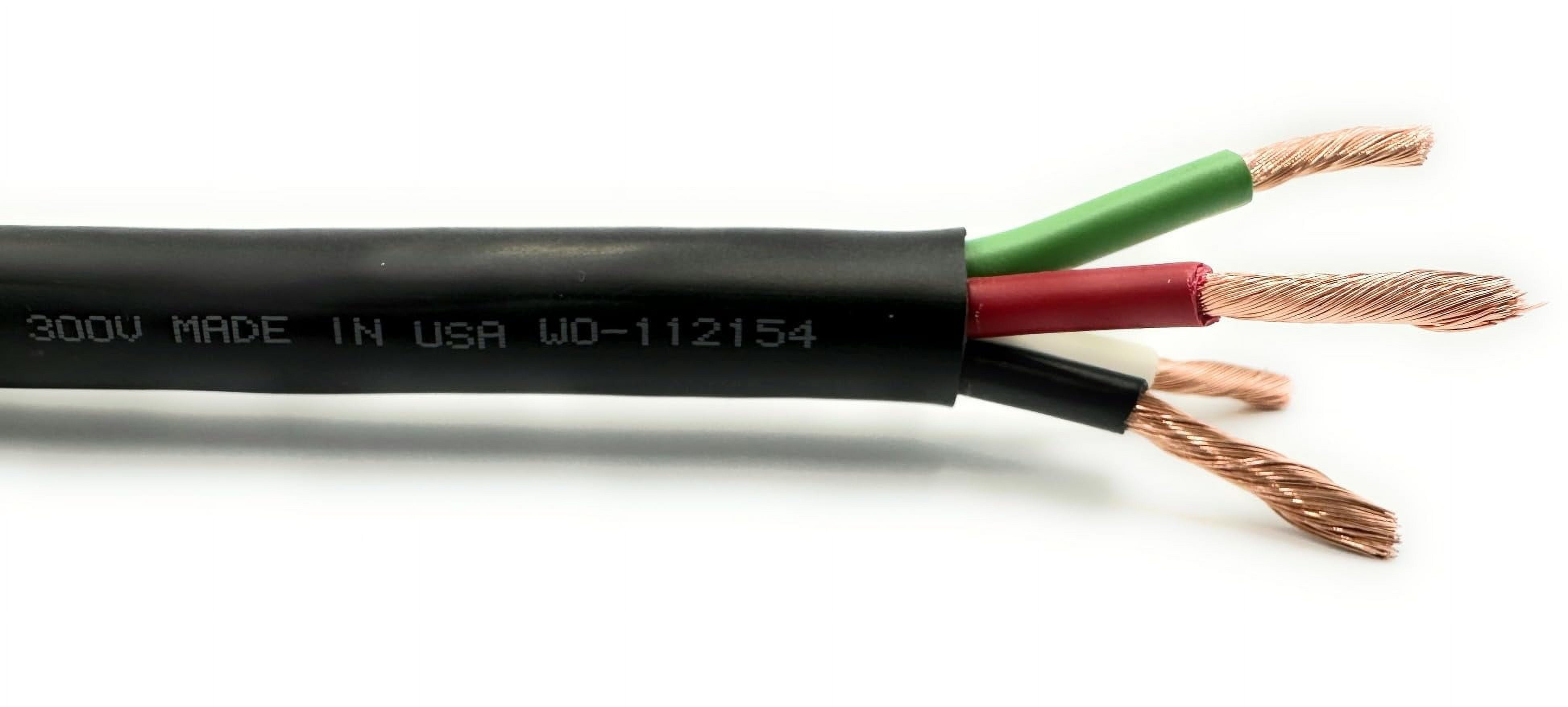 NATIONAL Wire&Cable - Premium Electrical Wire - 10 Gauge 4 Conductors ...