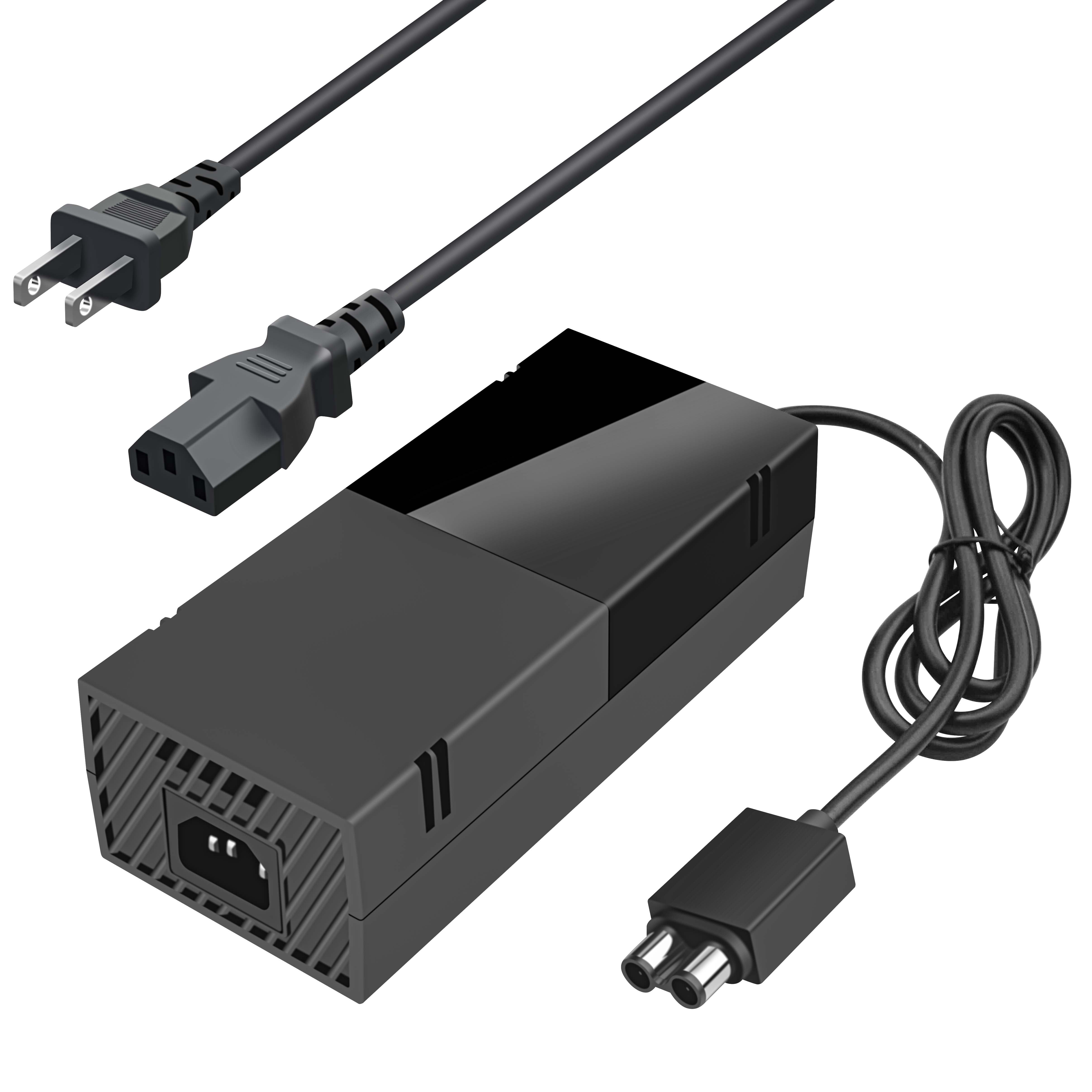 NATNO Power Supply Brick for Xbox One Game Console with Power Cord ...