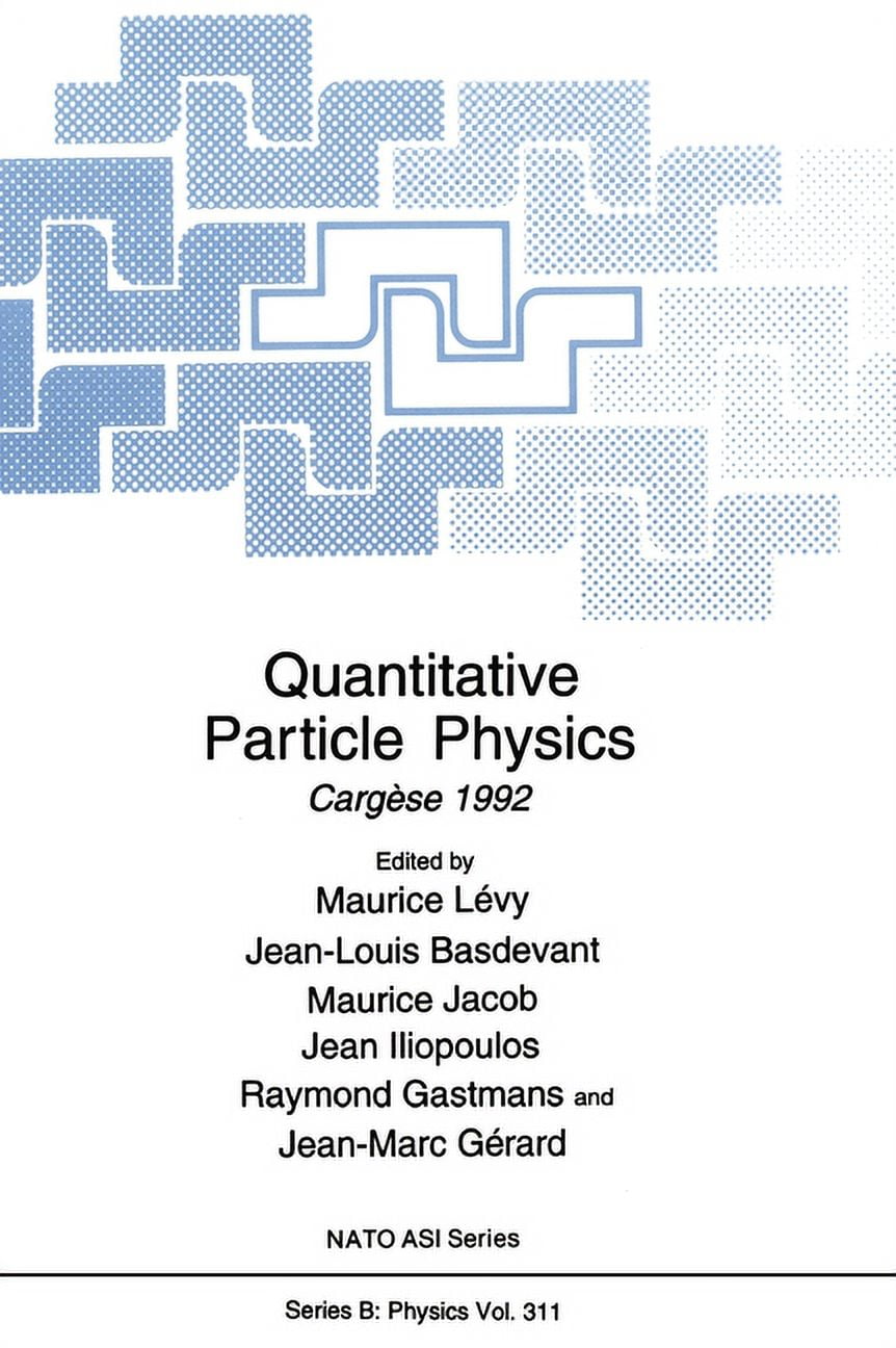 NATO Asi Series Quantitative Particle Physics: Carga]se 1992, Book 311 ...
