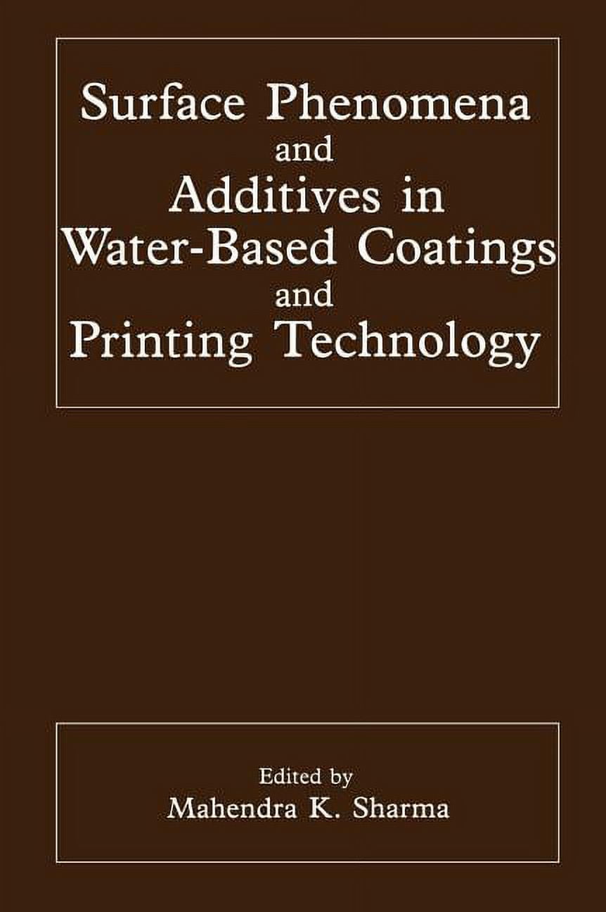 NATO Asi Series Surface Phenomena and Additives in Water-Based Coatings ...
