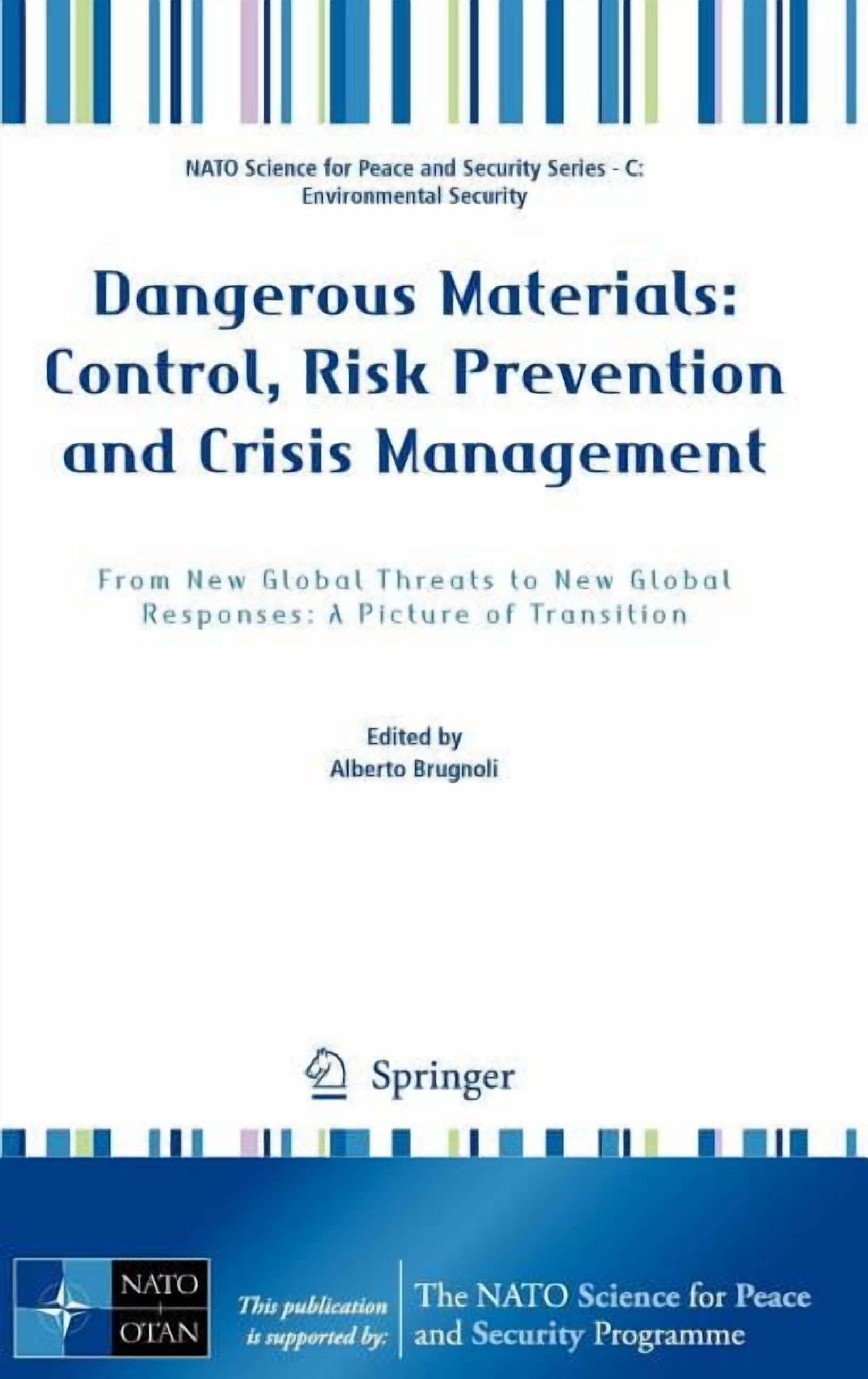 NATO Science for Peace and Security Seri Dangerous Materials: Control ...