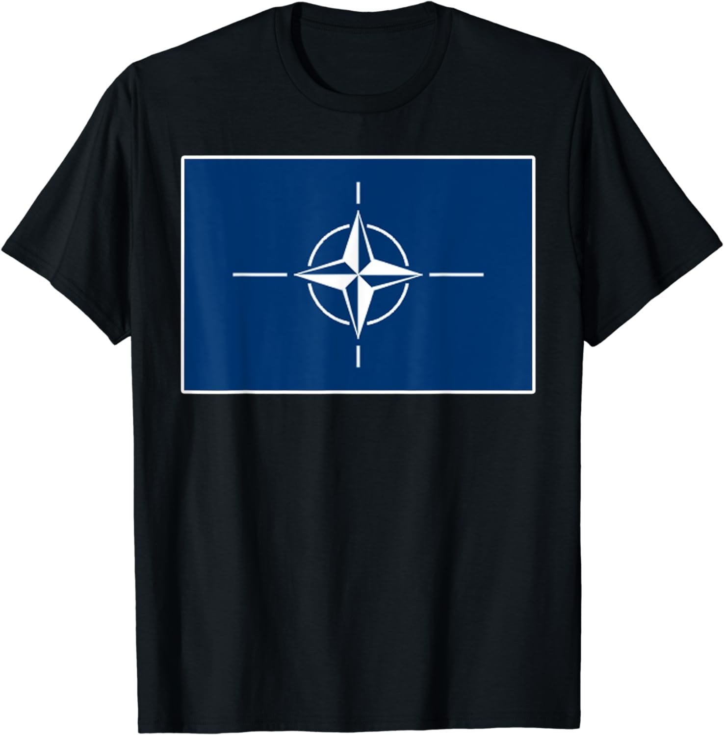 NATO - North Atlantic Treaty Organization Flag T-Shirt - Walmart.com