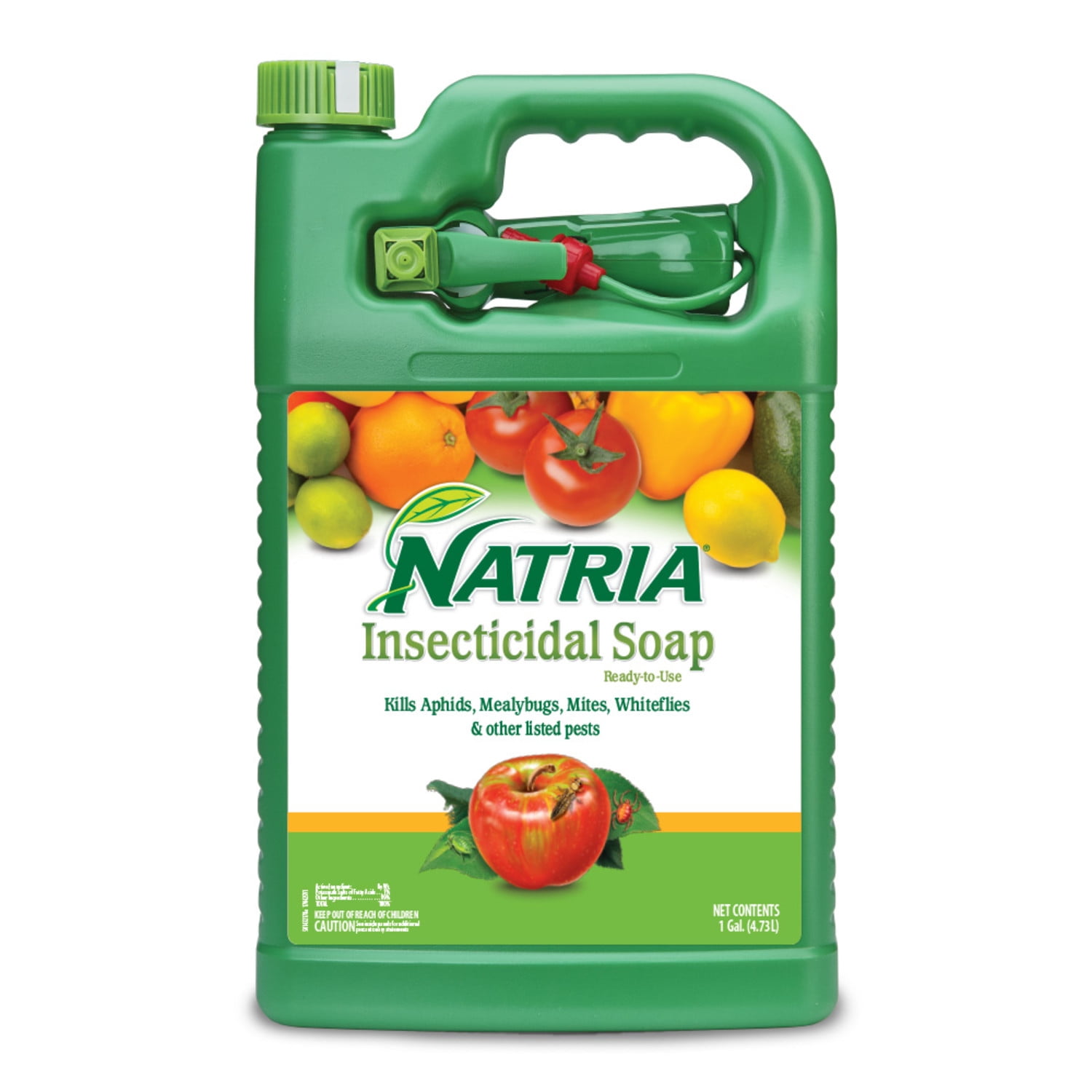 NATRIA Insecticidal Soap, Ready-to-Use, 1 Gallon - Walmart.com