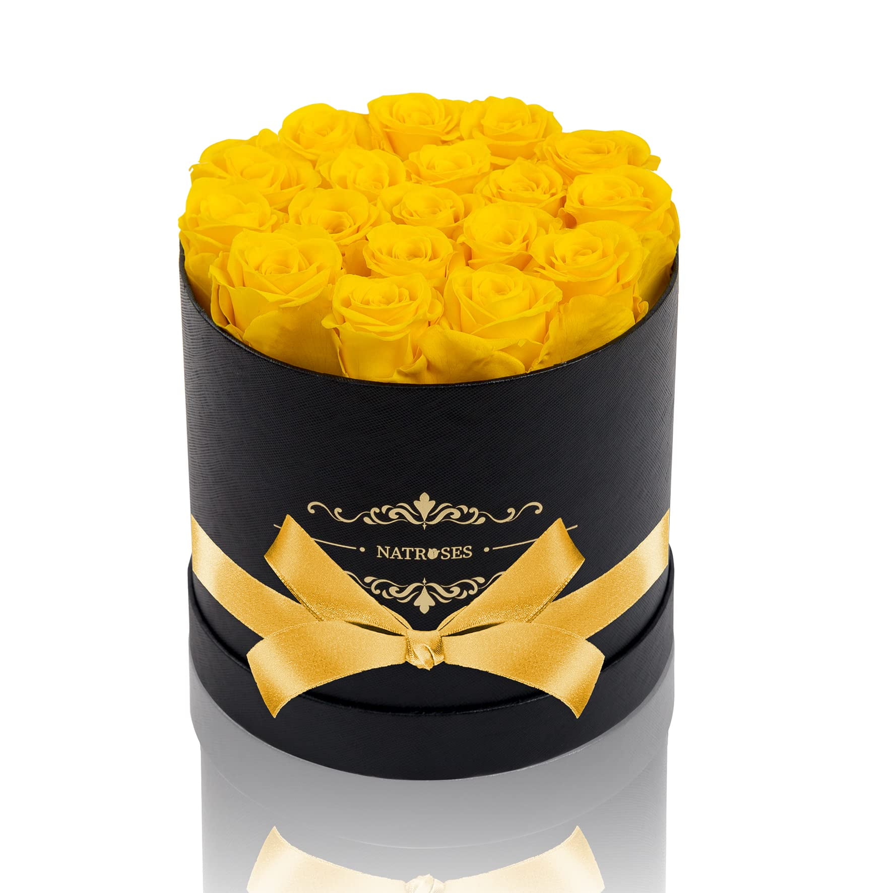 NATROSES Handmade Preserved Roses in a Box, Long Lasting Roses That ...