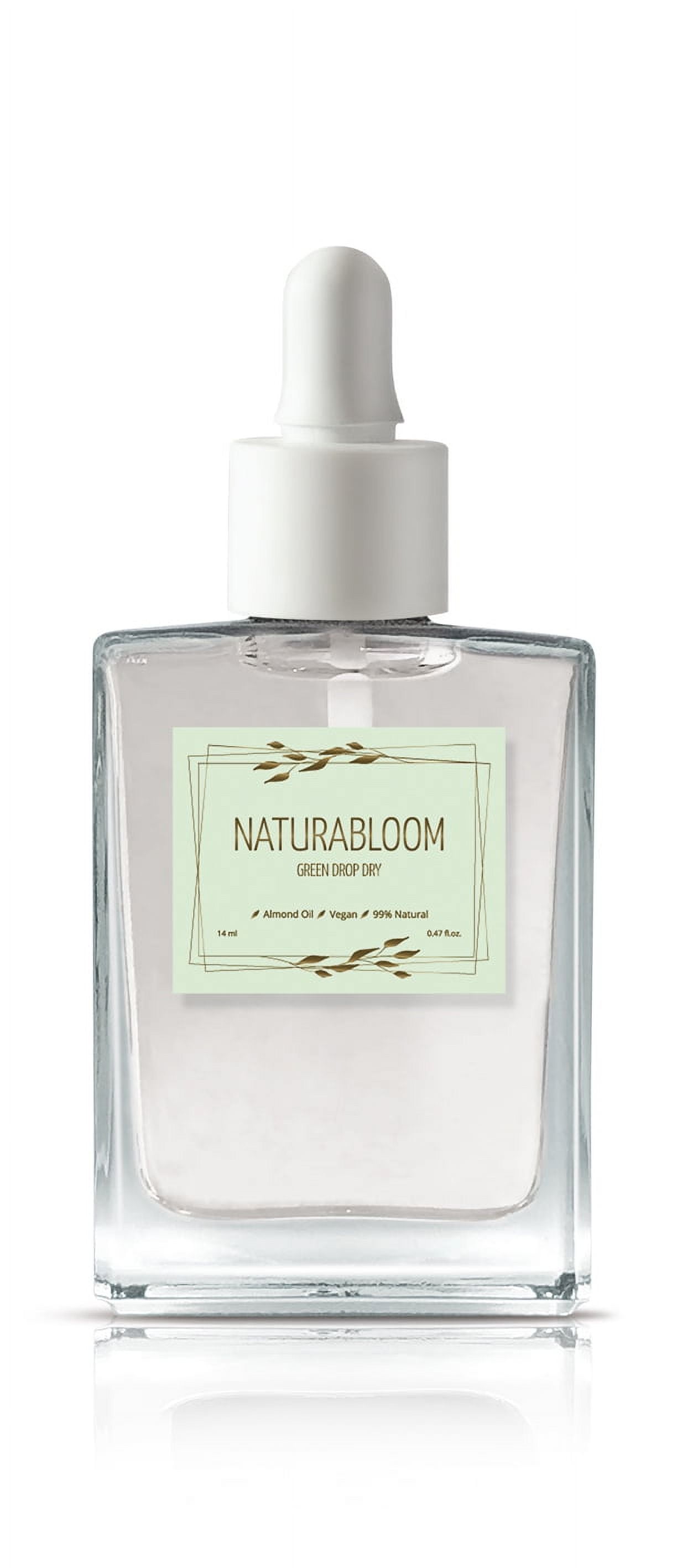 NATURABLOOM Green Drop Dry - Rapid Manicure Polish Gel, Instant Premium ...