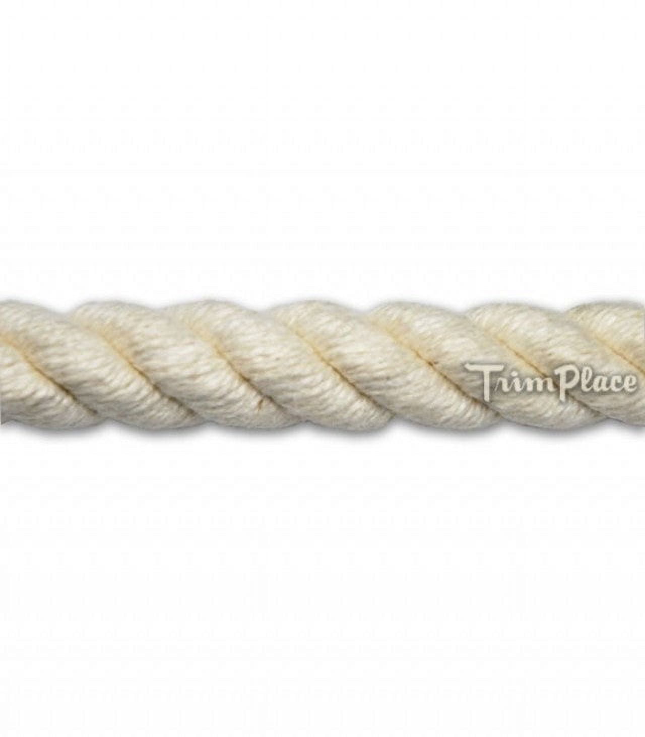 NATURAL 1/2" COTTON ROPE - Walmart.com