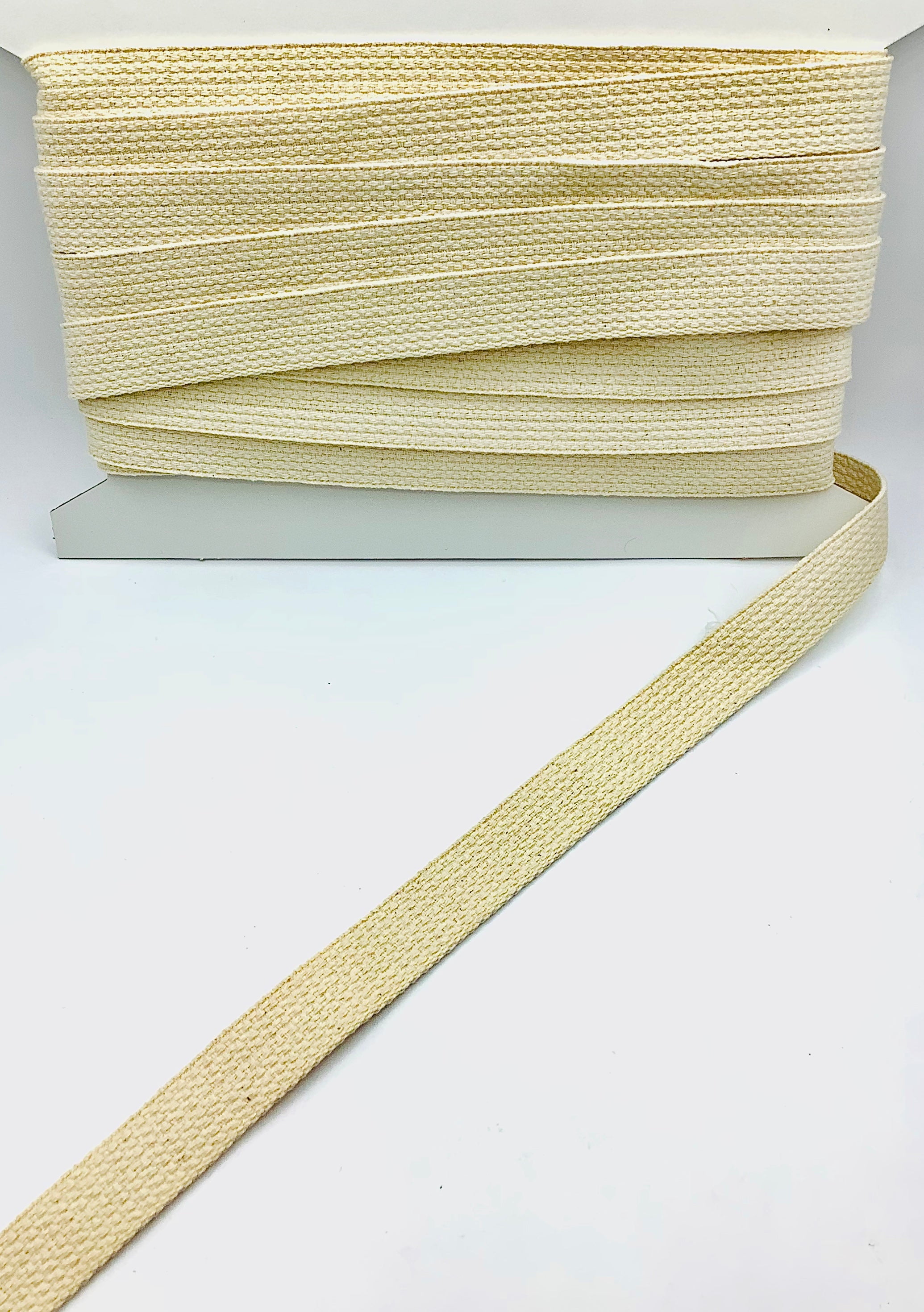 NATURAL 1 INCH COTTON WEBBING - Walmart.com
