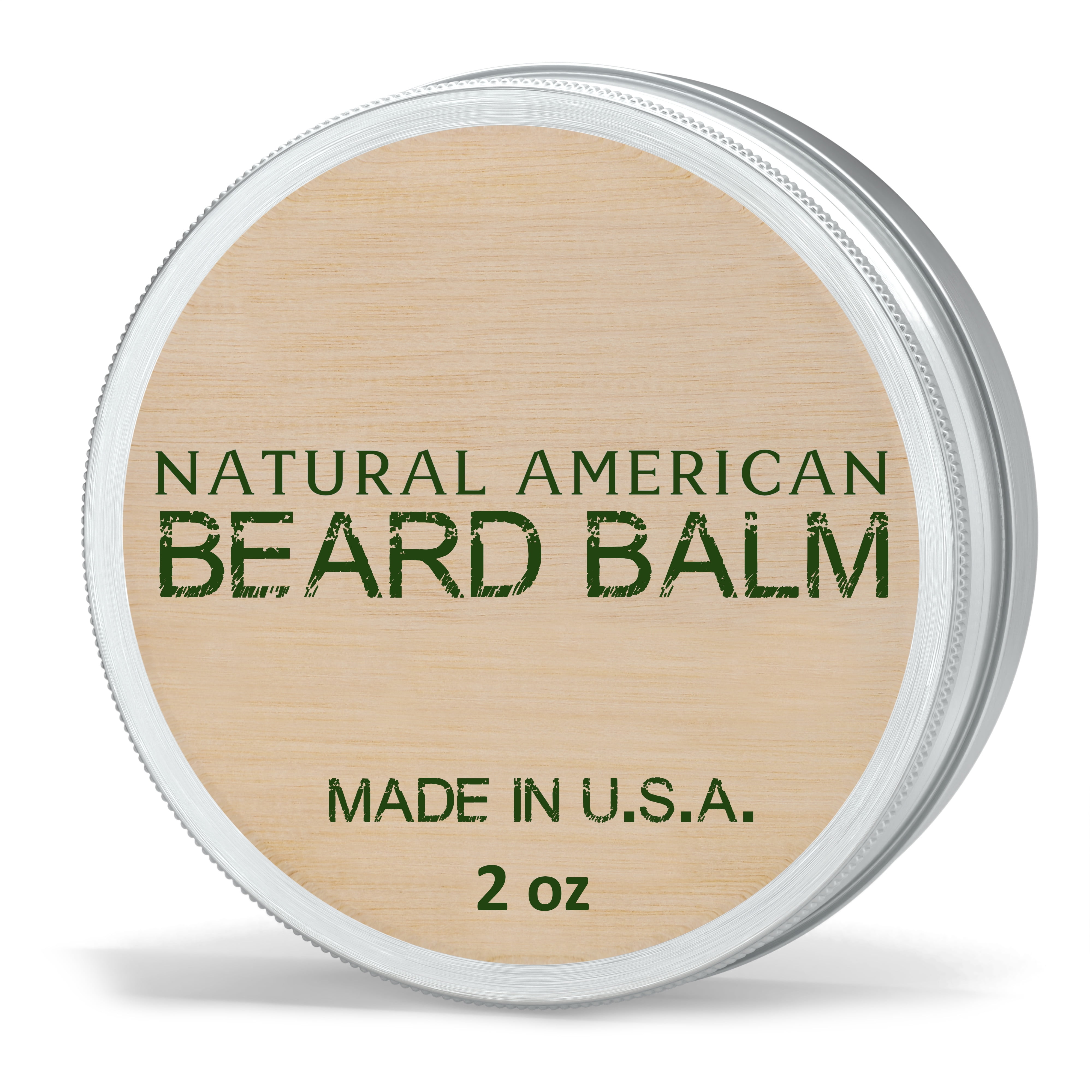 NATURAL AMERICAN ELEMENTS Beard Balm – 100% All Natural, Masculine ...
