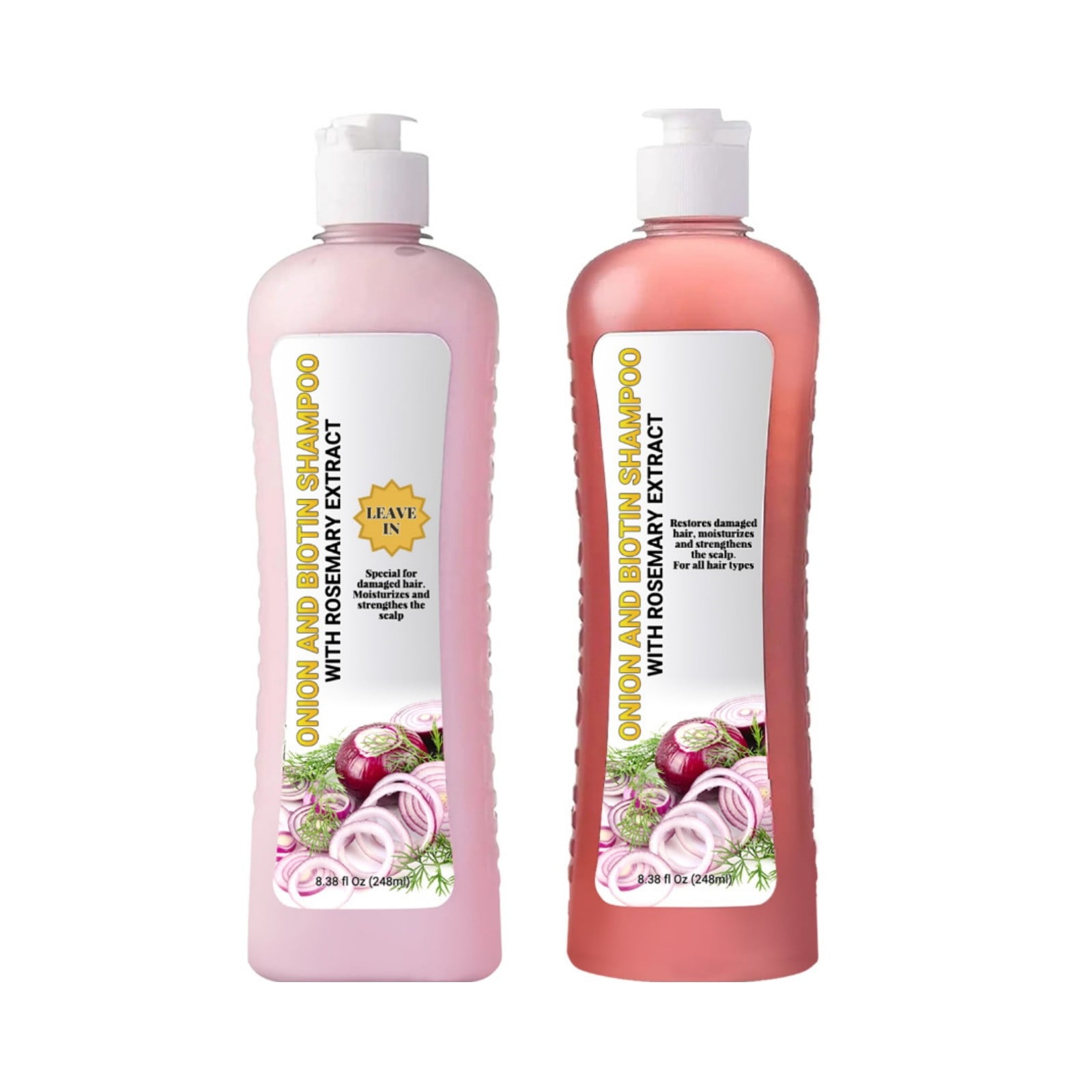 NATURAL SANT USA Cleanse and Hydrate Hair and Scalp Onion and Shampoo ...