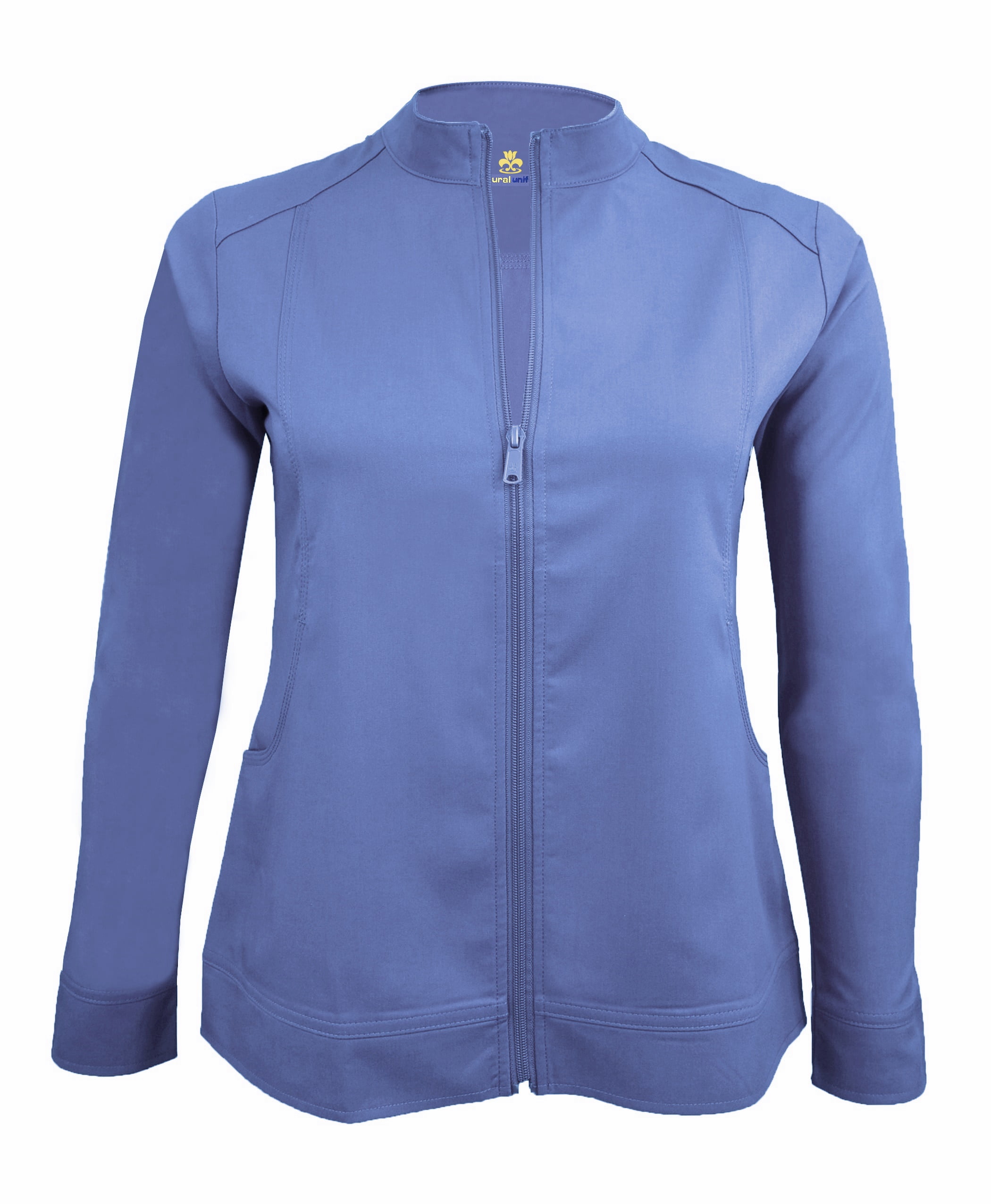NATURAL UNIFORMS WOMENS SOFT STRETCH SCRUB JACKET AND WARM UP JACKET ...