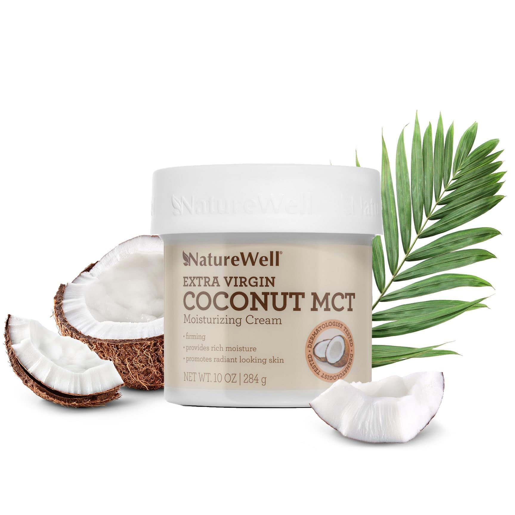 NATURE WELL Clinical Extra HMF23 Virgin Coconut MCT Moisturizing Cream ...