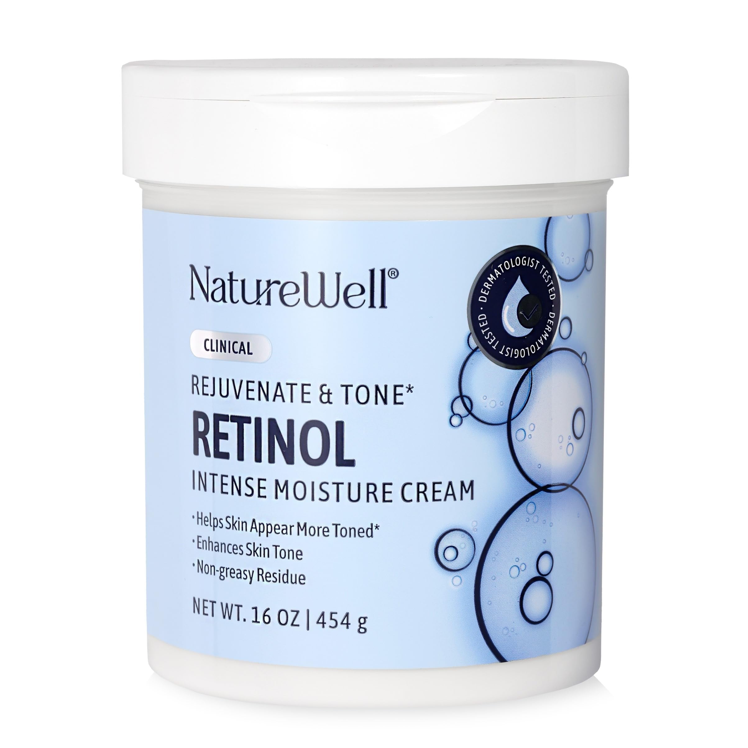 NATURE WELL Clinical Rejuvenate BCA3 & Tone Retinol Intense Moisture ...