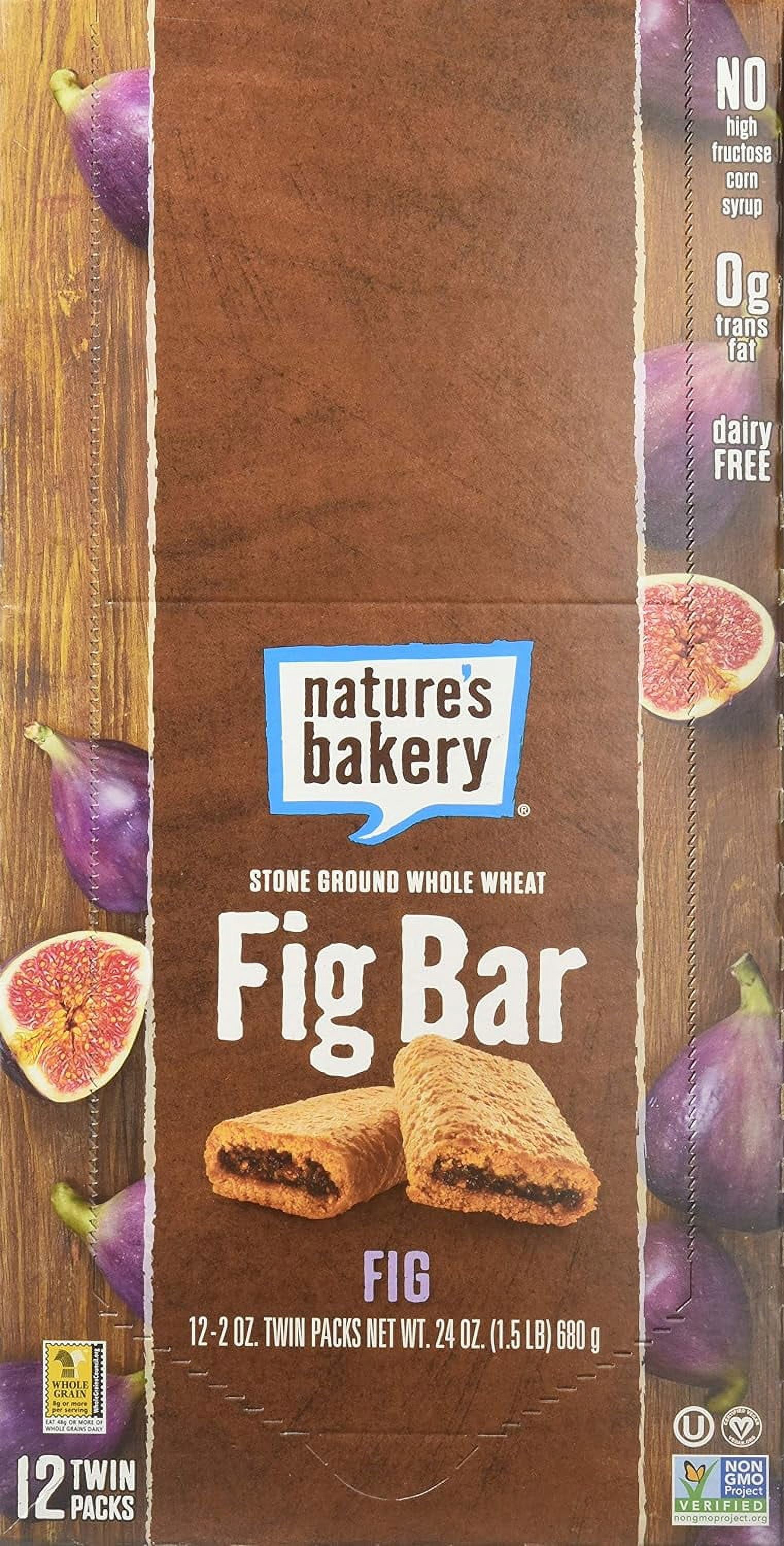 NATURES BAKERY BAR FIG WHOLE WHEAT, 2 OZ, PK- 12 - Walmart.com
