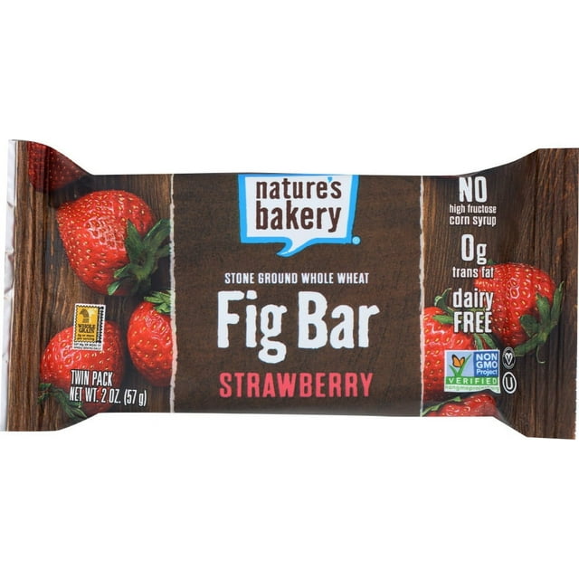 Nature's Bakery Stone Ground Whole Wheat Fig Bar - Strawberry - 2 Oz ...