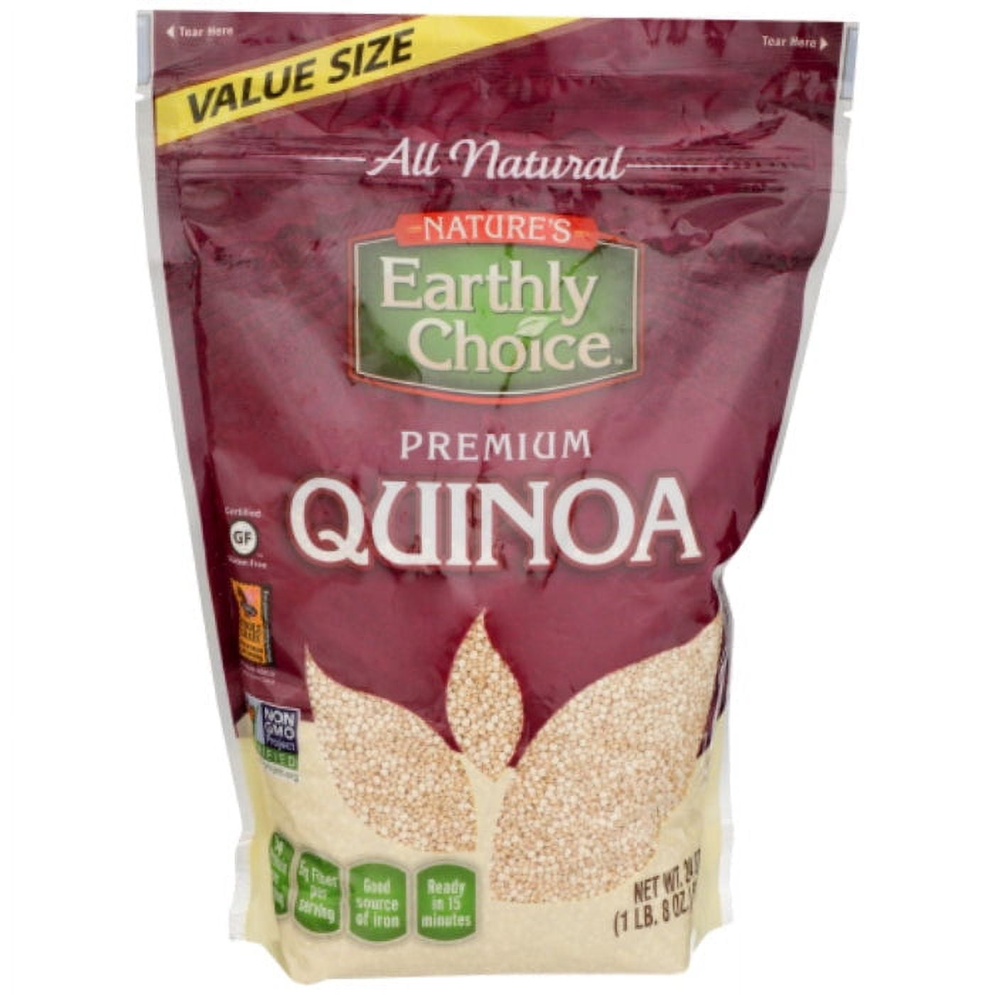 NATURES EARTHLY CHOICE GRAIN QUINOA GF 24 OZ - Pack of 6 - Walmart.com