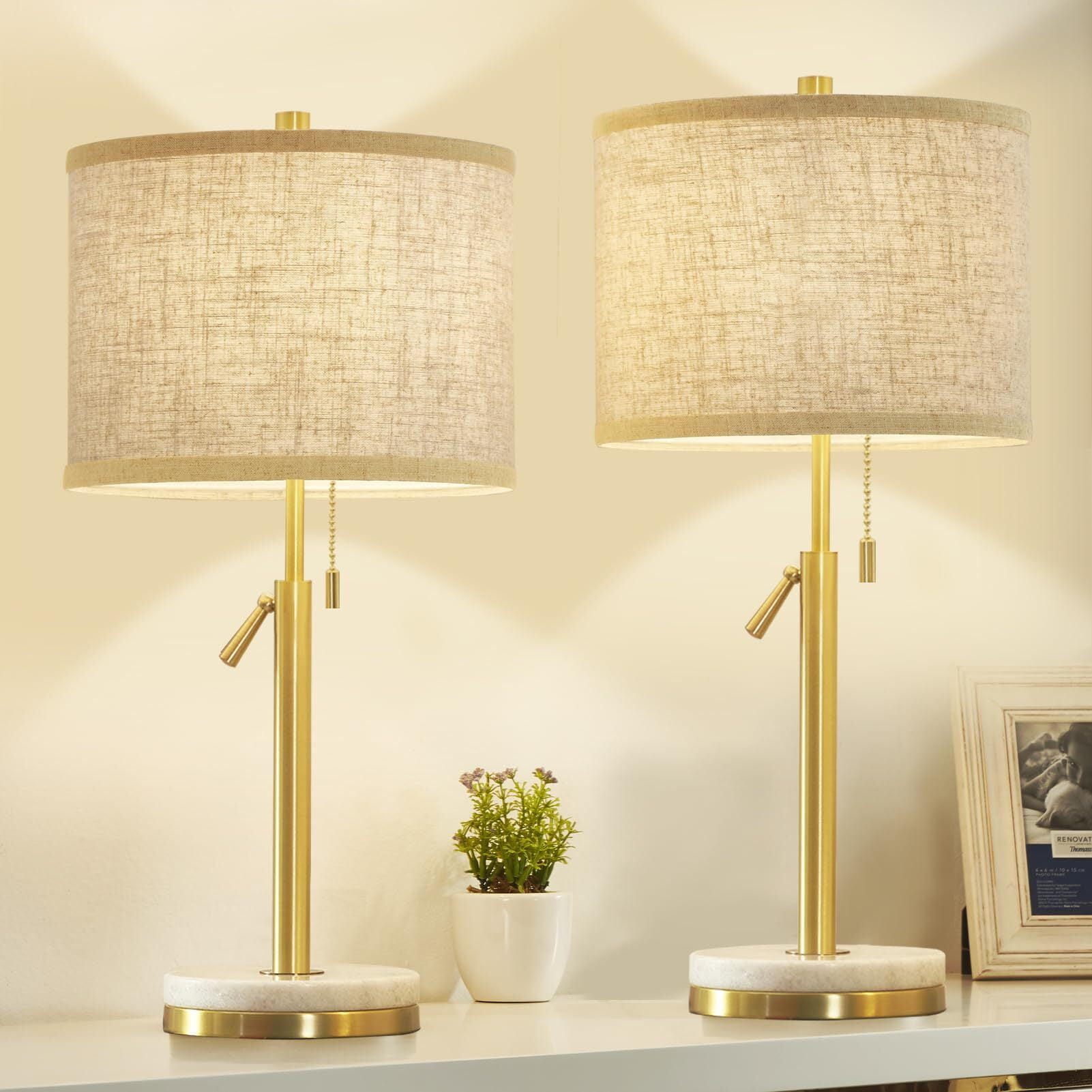 NATYSWAN Table Lamps, Adjustable Height Bedside Australia | Ubuy