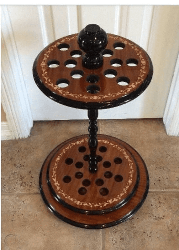 NAUTICALMARTUS Teakwood Walking Cane Stand HandCrafted Golf Clubs ...