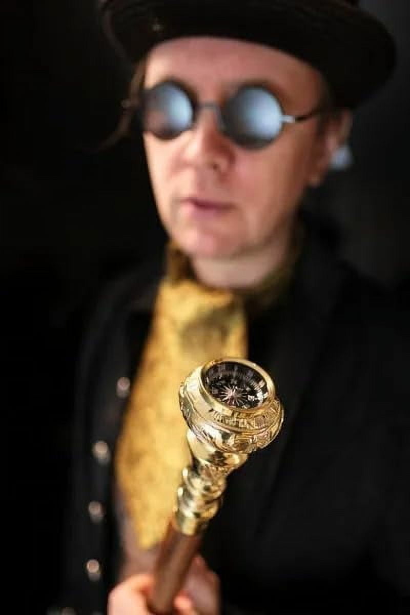 NAUTICALMARTUS Travelers Compass Gentleman's/Ladies Walking Stick Brass ...