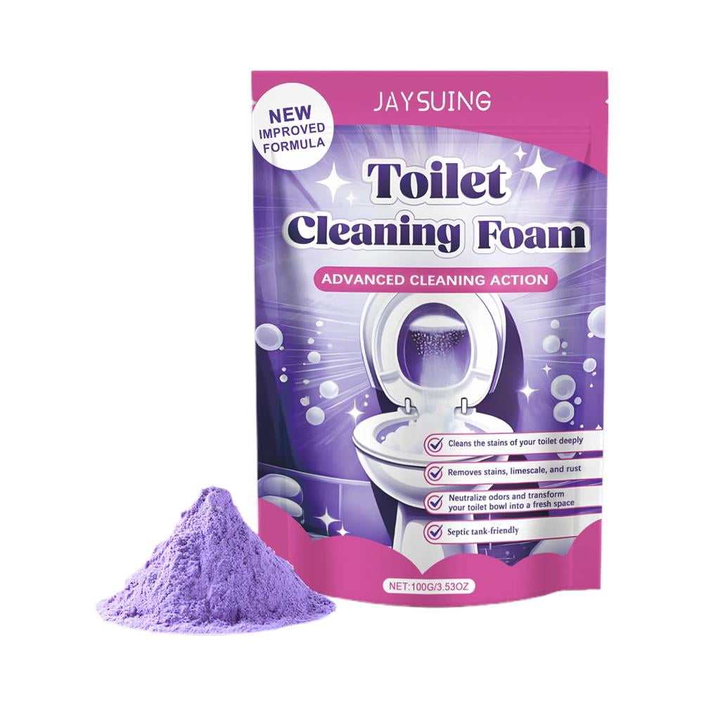 NAUXIU 100g Toilet Cleaning Foam Toilet Bowl Cleaner Sheet Stain ...
