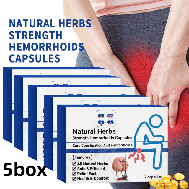 Nauxiu Heca Natural Herbal Strength Hemorrhoid Capsules Heca Hemorrhoid Capsules With Herbs