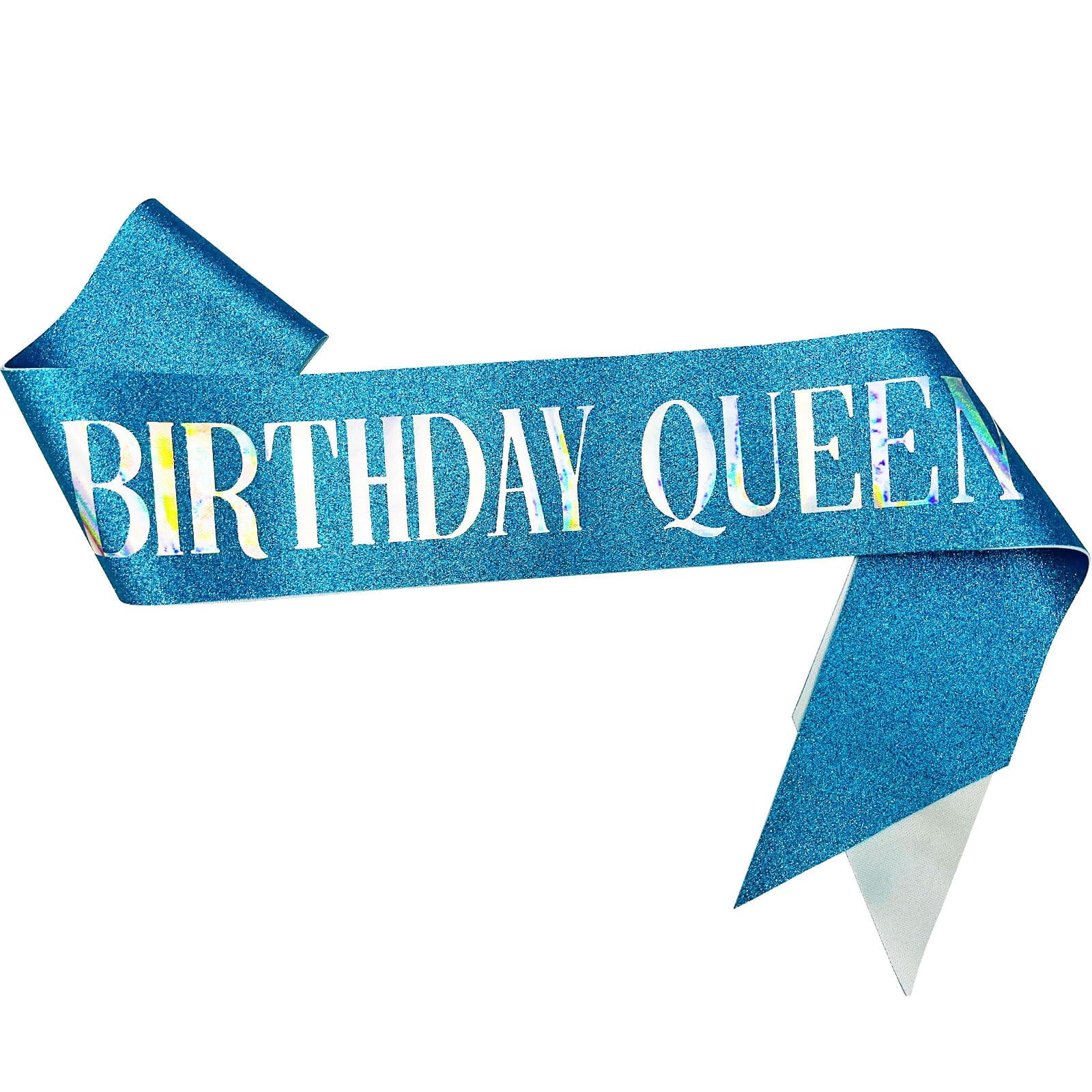 NAUXIUDSJS Birthday Queen Sash, Birthday Sash AFN1for Women, Blue Sash ...