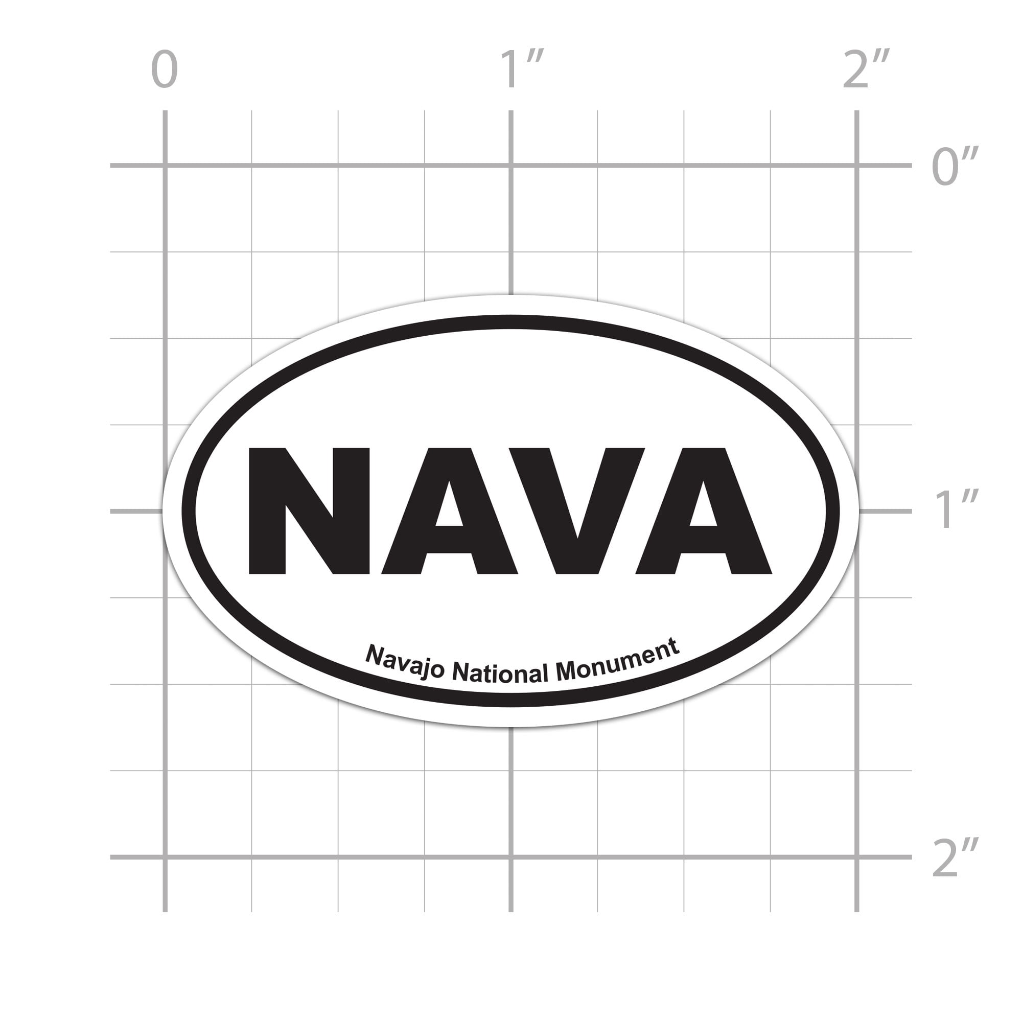 NAVA Navajo National Monument Sticker for water bottle phone tumbler ...