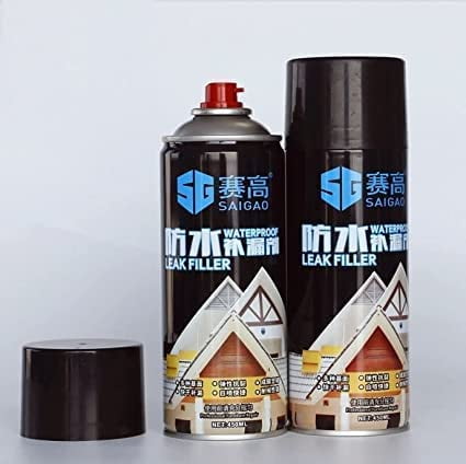 NAVA PAVA Waterproof Leak Filler Spray Rubber Flexx Repair Sealant ...