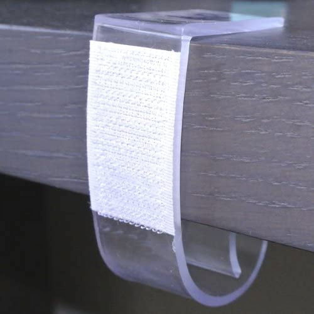 NAVADEAL Table Skirting Clips Tablecloth Clips for Table 1 1/2" - 2 ...