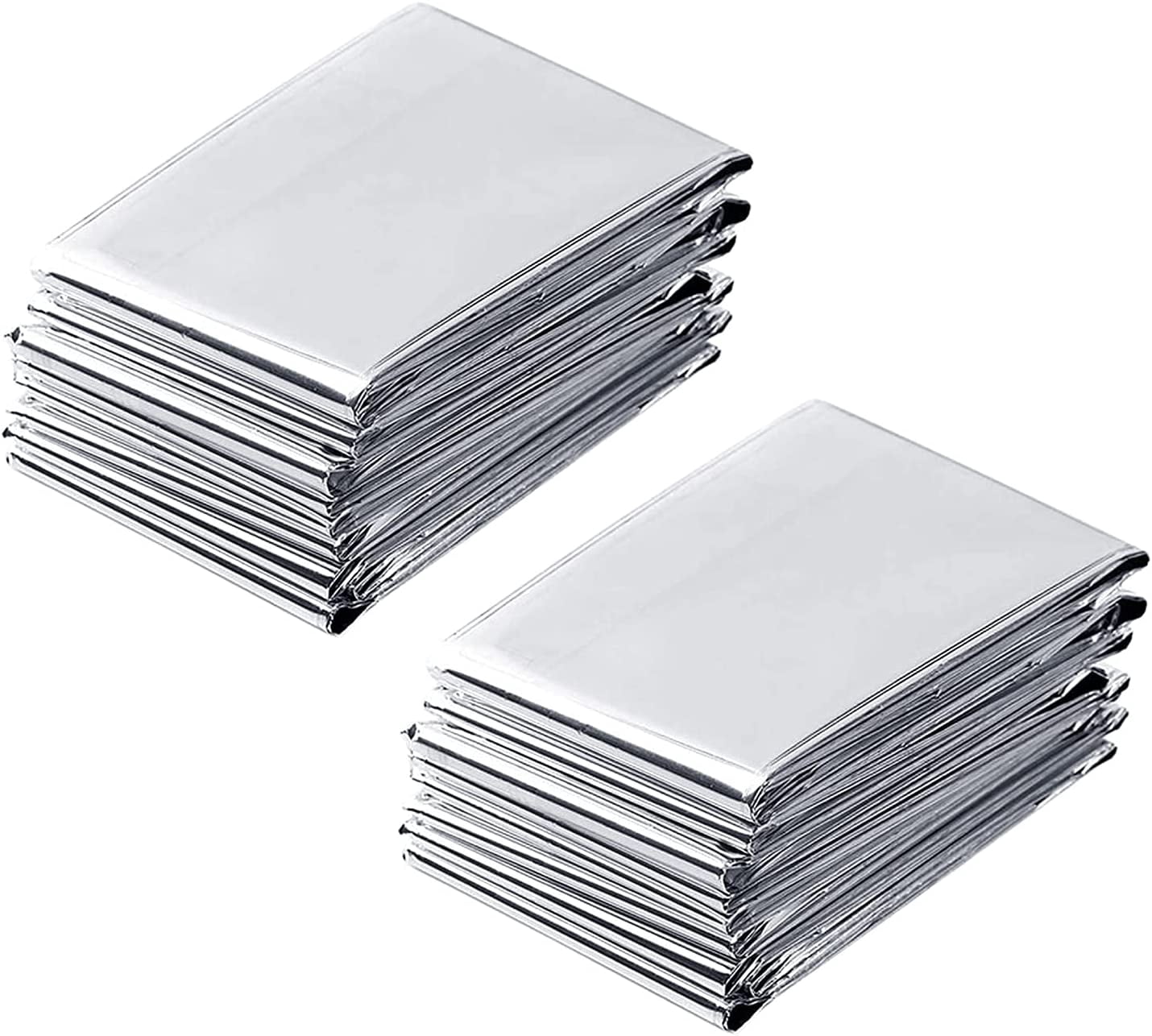 NAVAdeal 2 Pack Silver Reflective Mylar Films for Garden Greenhouse ...