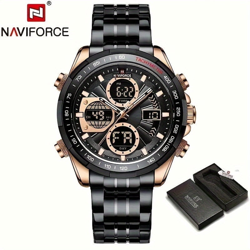 NAVIFORCE Men's Luxury Sports Quartz Watch - Walmart.com