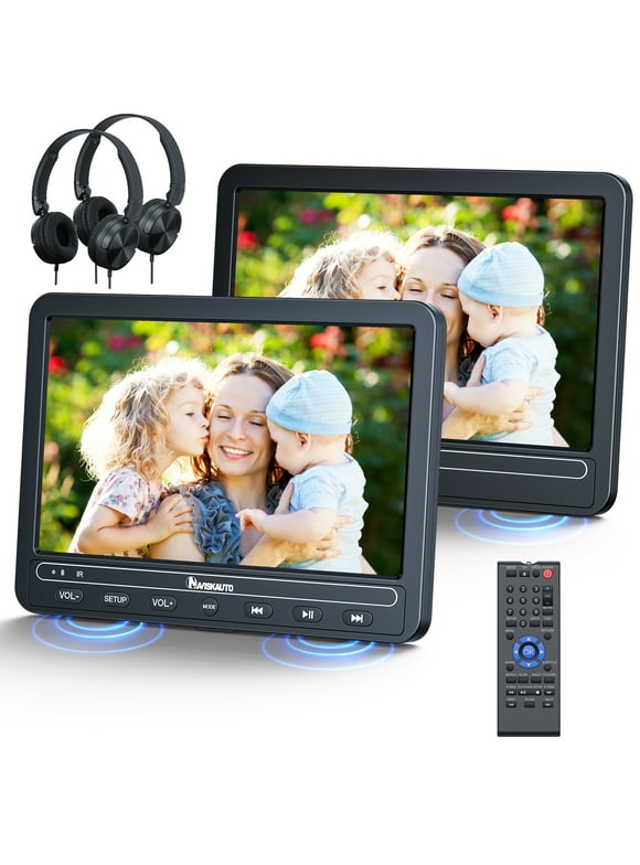 Portable DVD Player for Cars in Car DVD and Video - Walmart.com