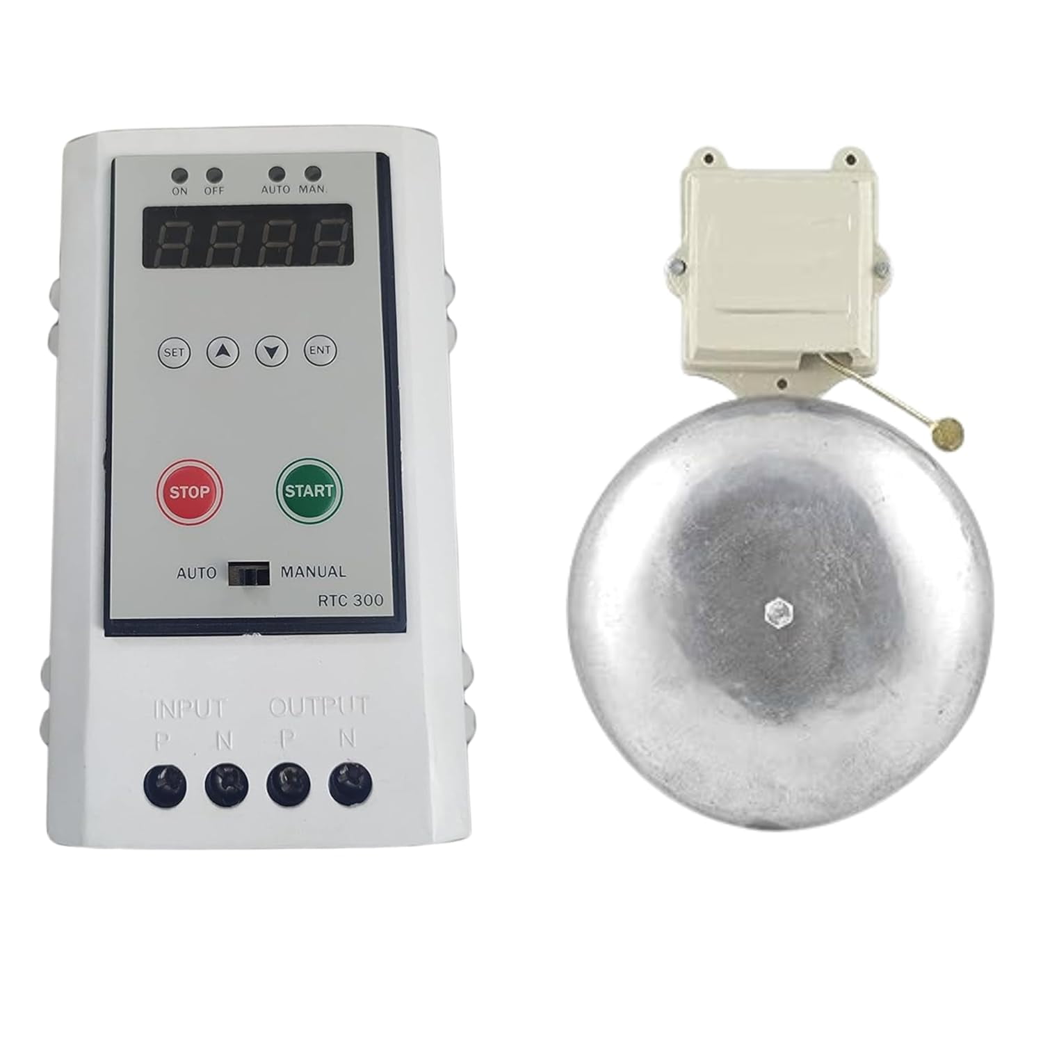 NAVKAR SYSTEMS Automatic School Bell Timer System with 12 inches Gong ...