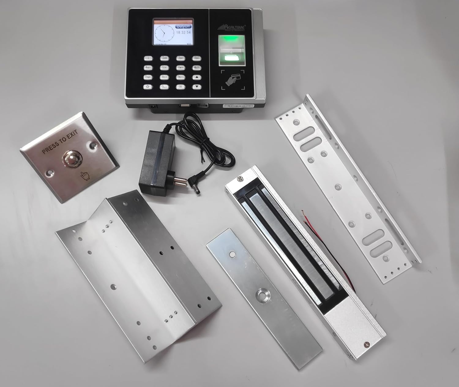 NAVKAR SYSTEMS Biometric Access with Date Validity with EM Lock Exit ...
