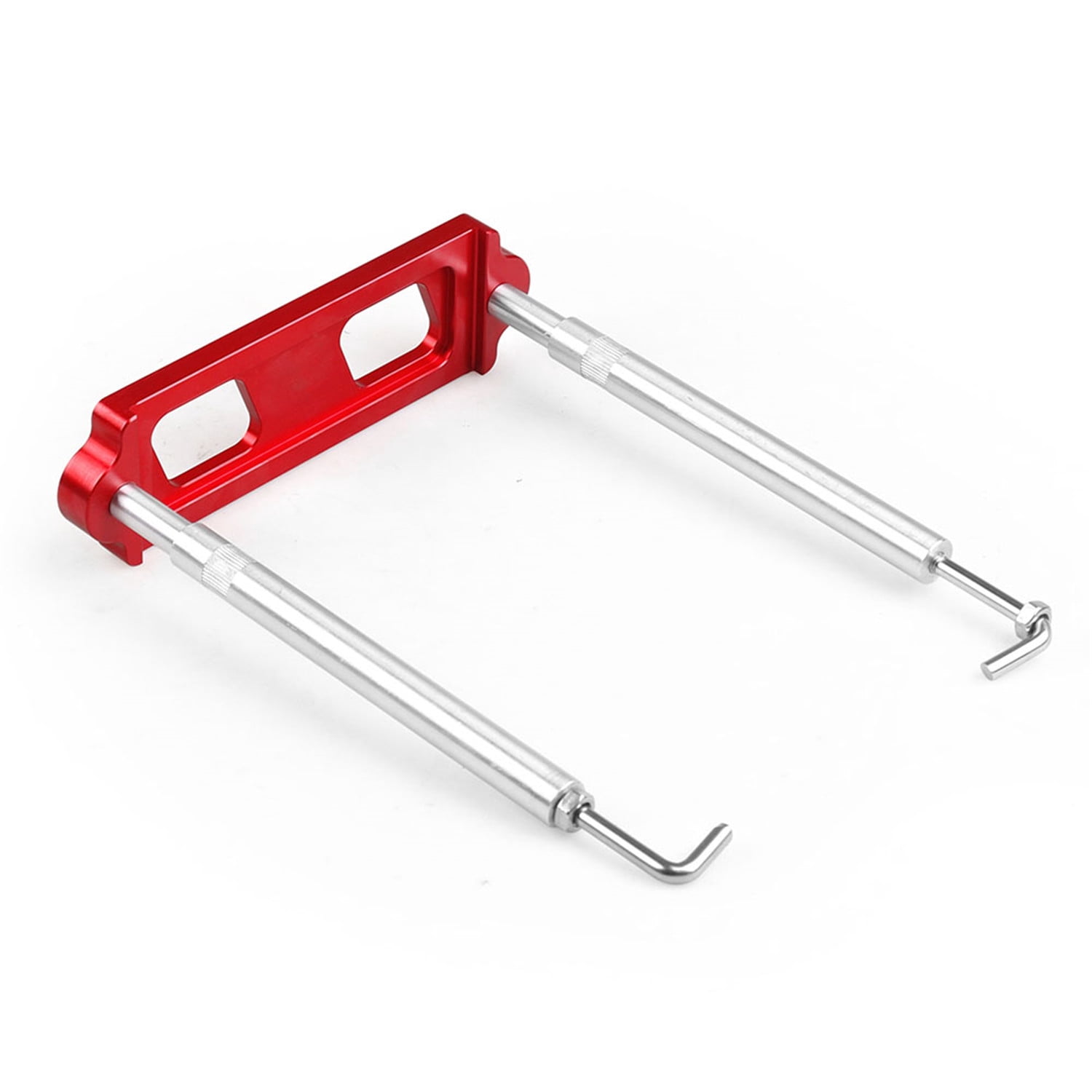 NAVOROGE Car Battery Tie Down Bracket Hold Kit with J Hook For Civic ...