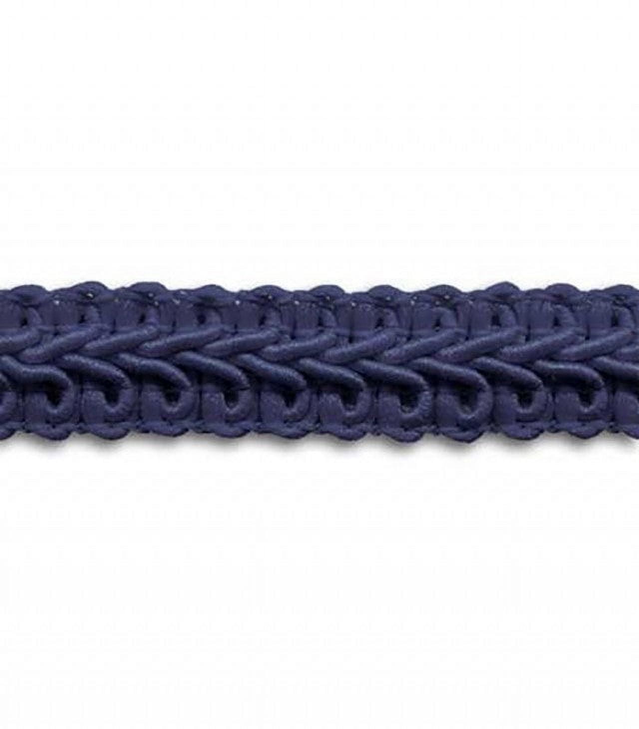 NAVY 1/2 INCH POLY CHINESE BRAID - Walmart.com