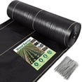 NAWAY 3'x300'Premium Weed Barrier Landscape Fabric Heavy Duty 3.5OZ ...