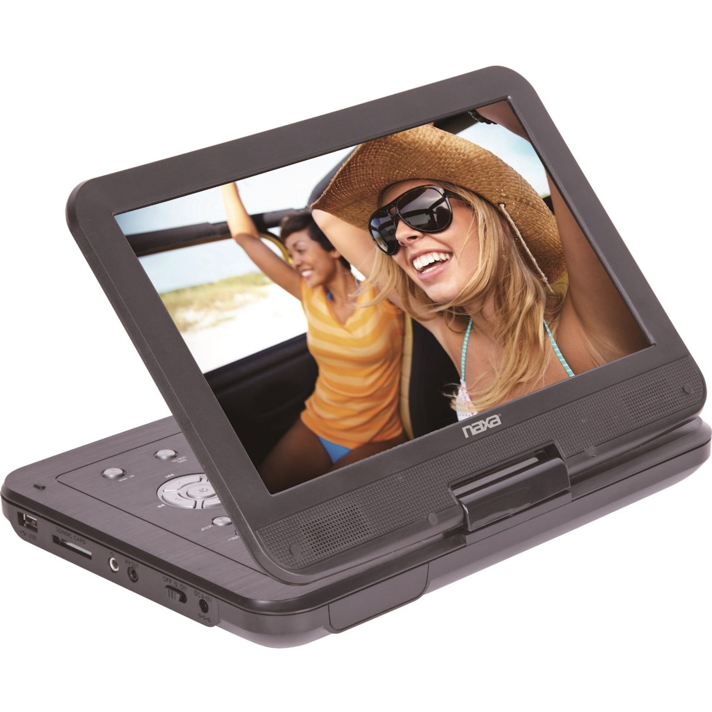 NAXA Electronics Personal DVD Player with Bluetooth, Black (NPD-1004 ...