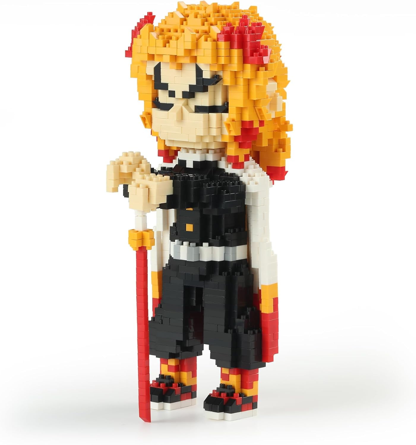NAYIHOOP Anime Demon Slayer Rengoku Kyoujurou Building Sets Cosplay for ...