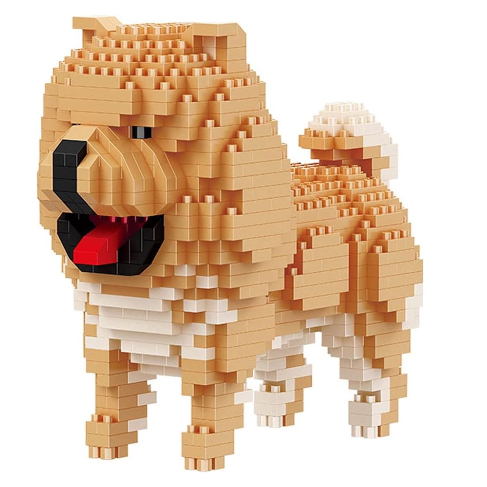 NAYIHOOP Chow Dog Building Sets Animals for Boy Girls 14+ Not ...